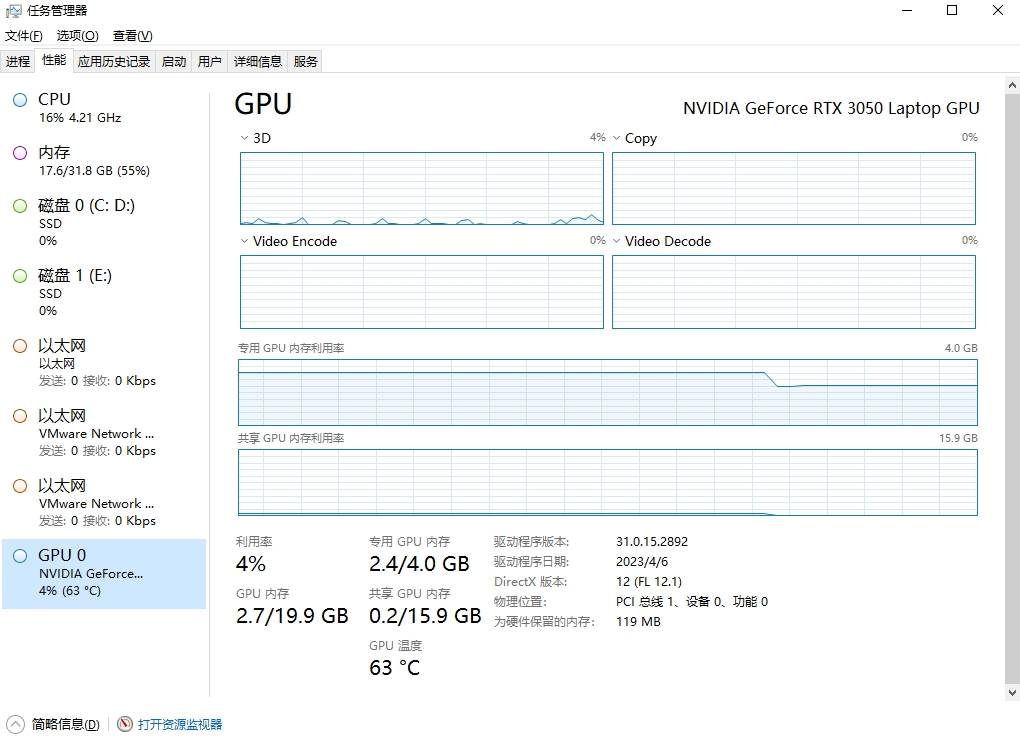 Windows上使用PyTorch训练模型GPU利用率低的原因 - 超腾开源